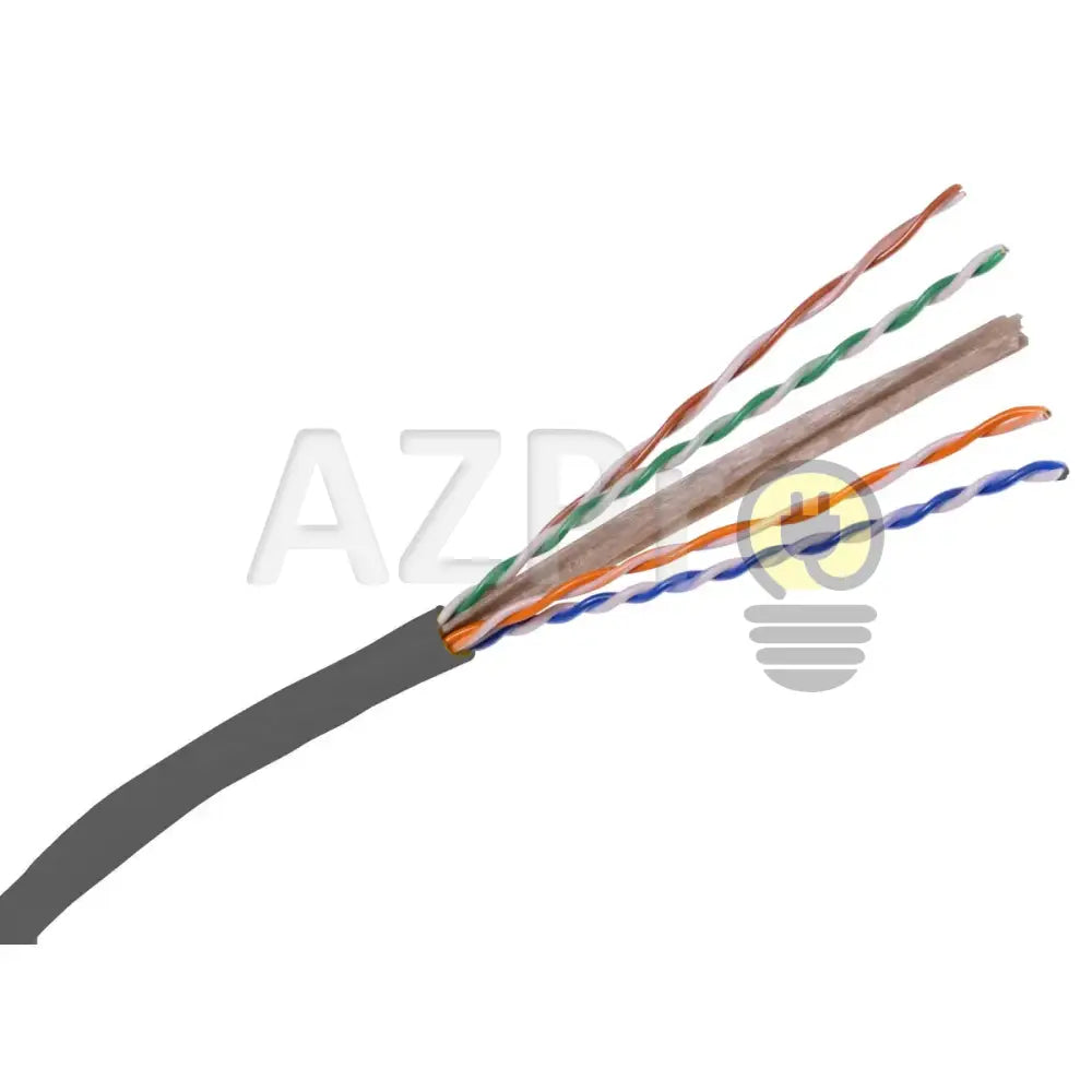 Cable UTP Cat6 Categoria 6, 23 Awg, 500Mhz, 1 Metro, C6RRMGY Hubbell ...