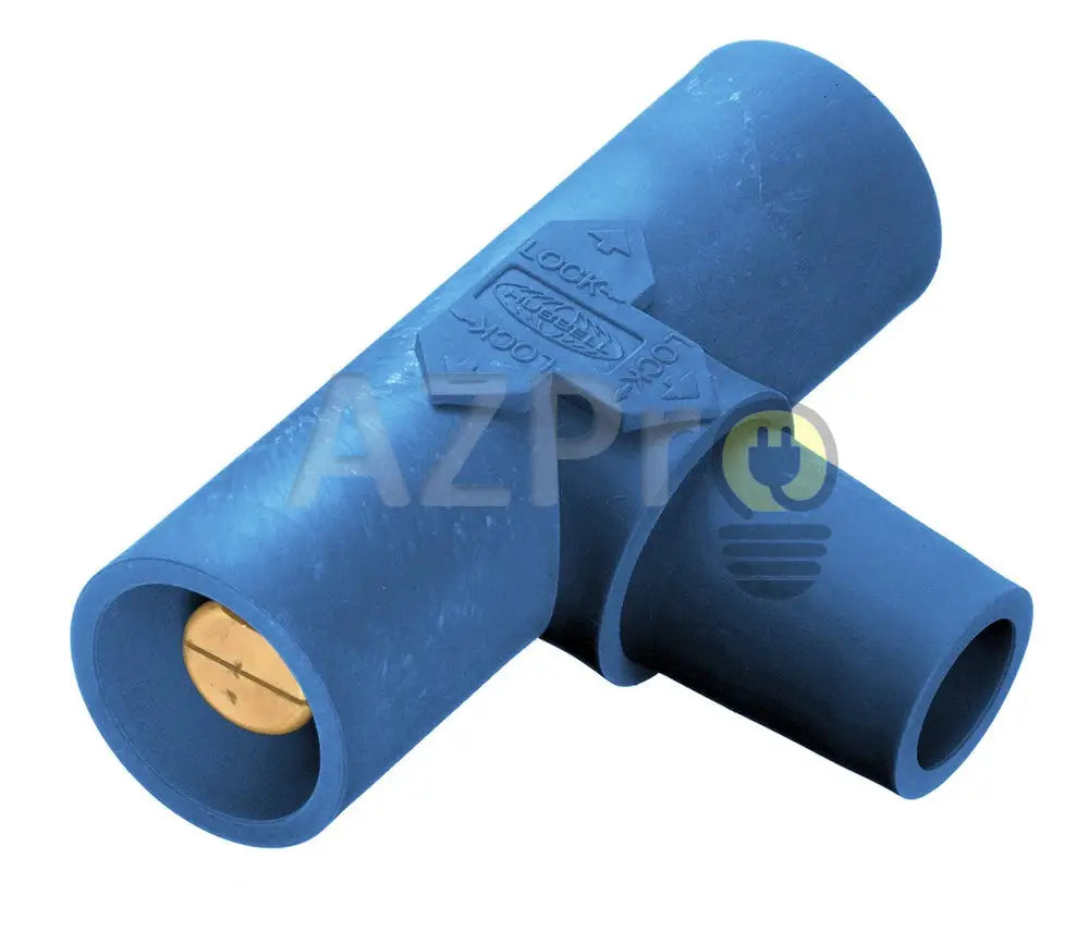 Conector Camlock T Paralleling 300-400A HBLPTBL Azul Hubbell – AZPro