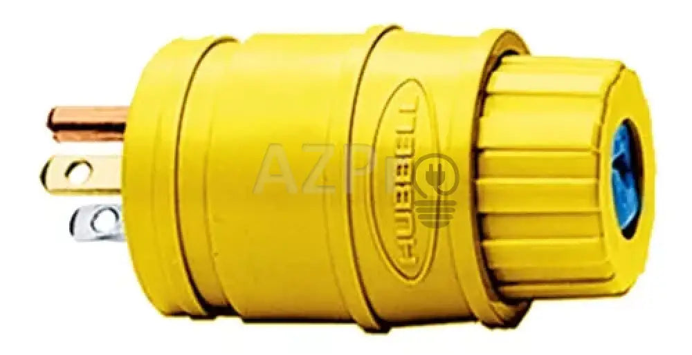 Conector Clavija Macho Edison Agua Exterior 15a 125v 5-15P HBL14W47 Hu ...