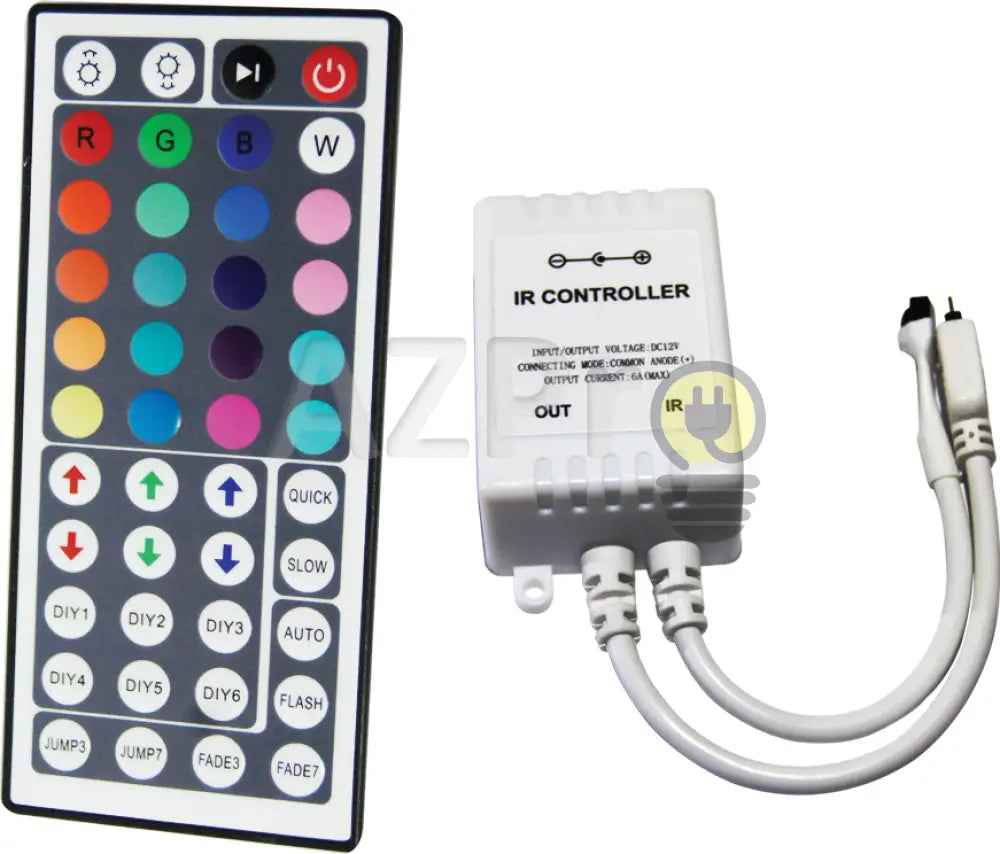 Controlador para Tira Led RGB Incluye Control Remoto CON-RGB-CONTROL L ...